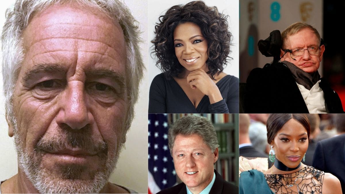 Revelaron lista de famoso en las fiestas de lista de Jeffrey Epstein