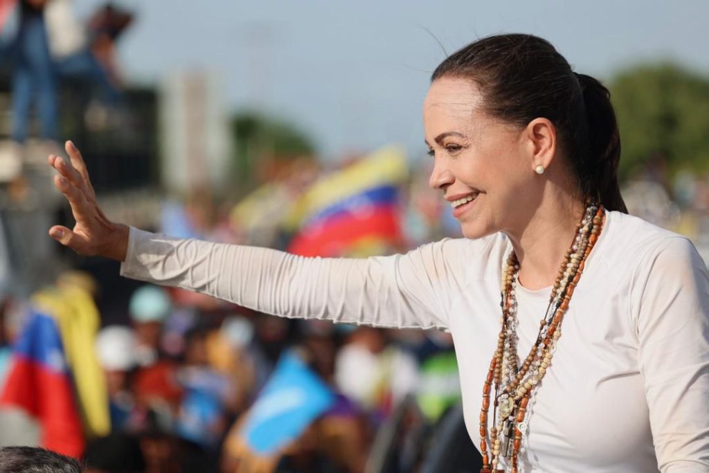 La líder María Corina Machado celebra su cumpleaños núm. 58