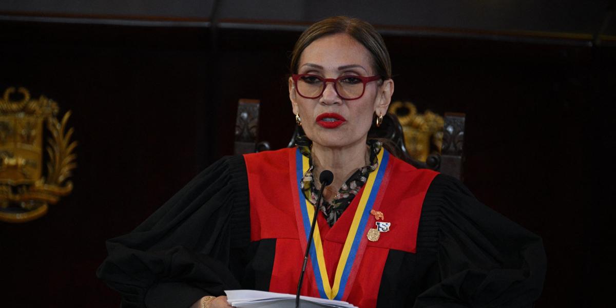 Nuevamente, Caryslia Rodríguez fue nombrada presidenta del TSJ